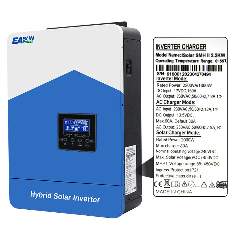4.2KW Solar Inverter | 100A MPPT Controller — EASUN POWER Official Store
