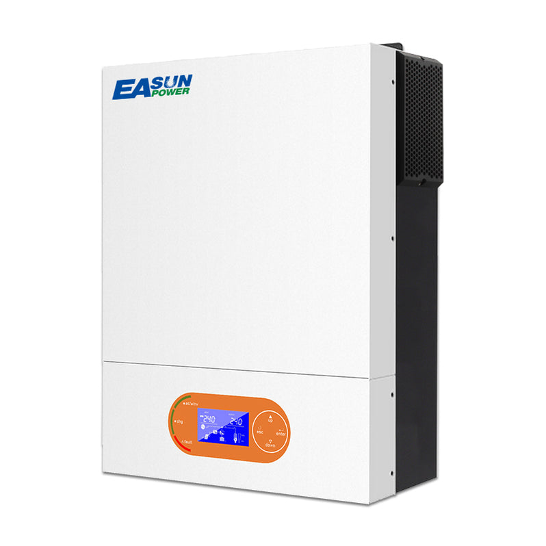 Easun 4KW Solar Inverter MPPT Off Grid Inverter 24V With WiFi BMS ...