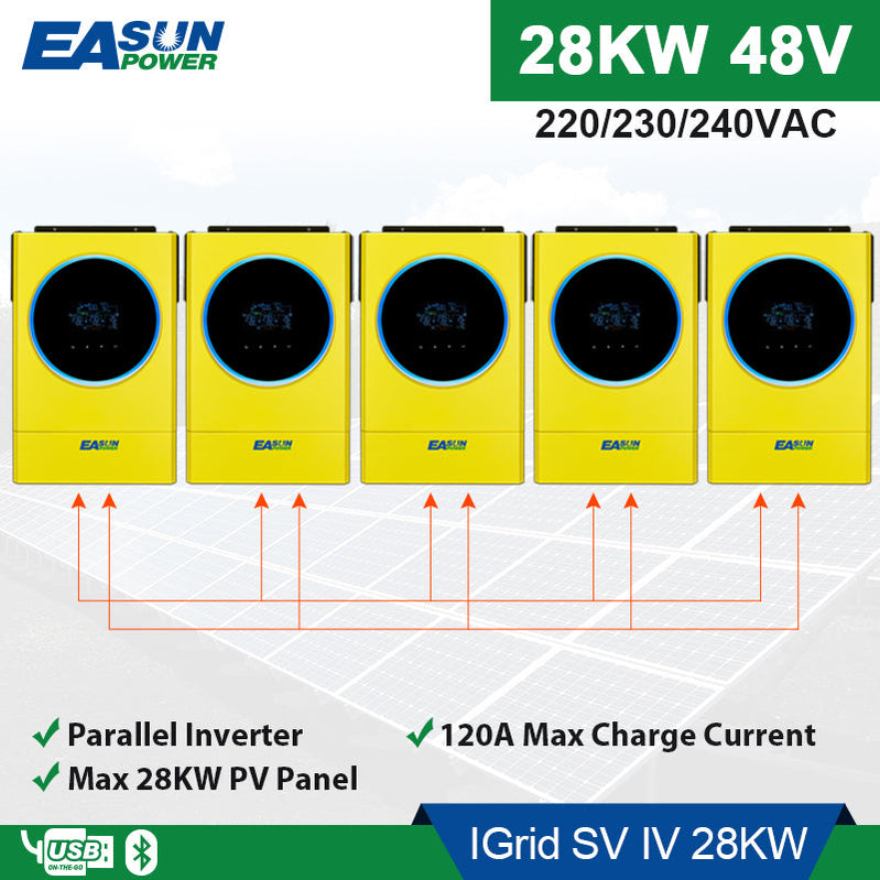 Hybrid Solar Inverter | Seamless Energy Integration — EASUN POWER ...
