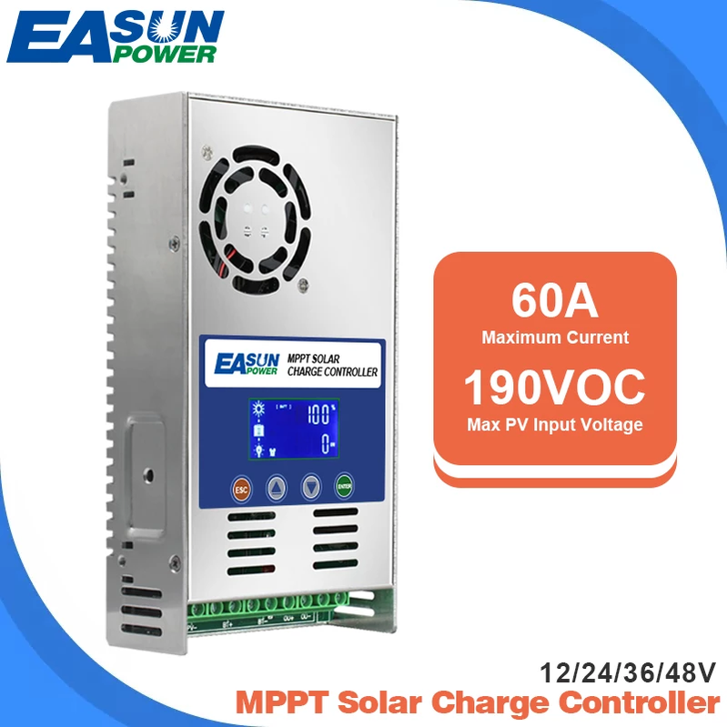MPPT Solar Controllers | Efficient Solar Charge Regulation — EASUN ...